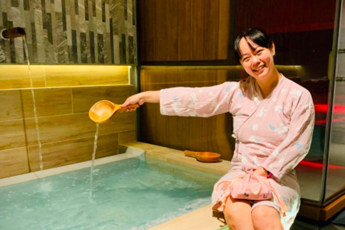 Hop on the authentic Japanese onsen trend on Fuzzie and restore your zen